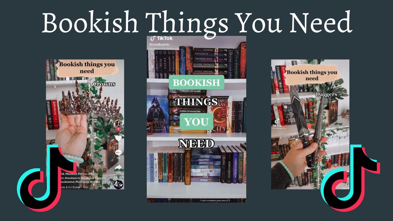 Bookish Things You Need | BookTok - YouTube