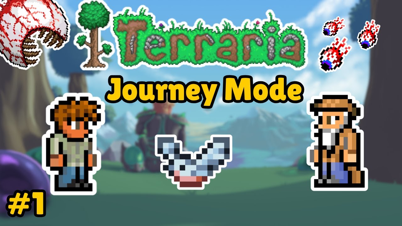 Terraria Journey Playthrough Episode 1 - A New Beginning - YouTube