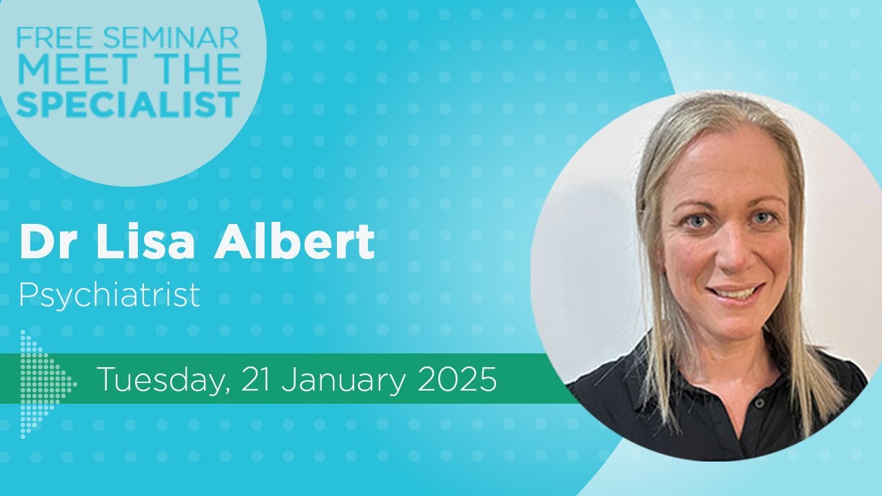 Meet the Specialist: Dr.Lisa Albert (Psychiatrist) - YouTube