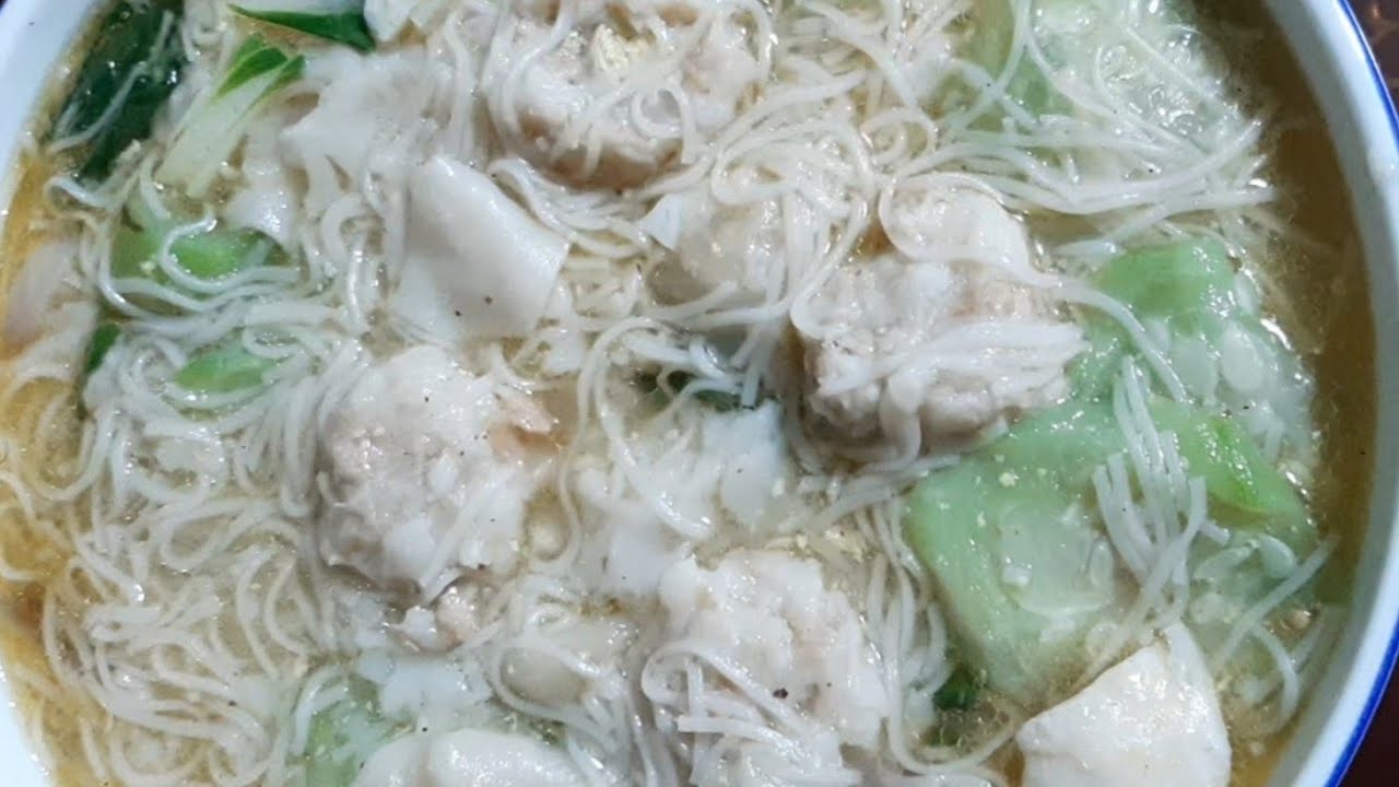 misua with siomai soup |quick&easy recipe|lucy&zoe vlog - YouTube