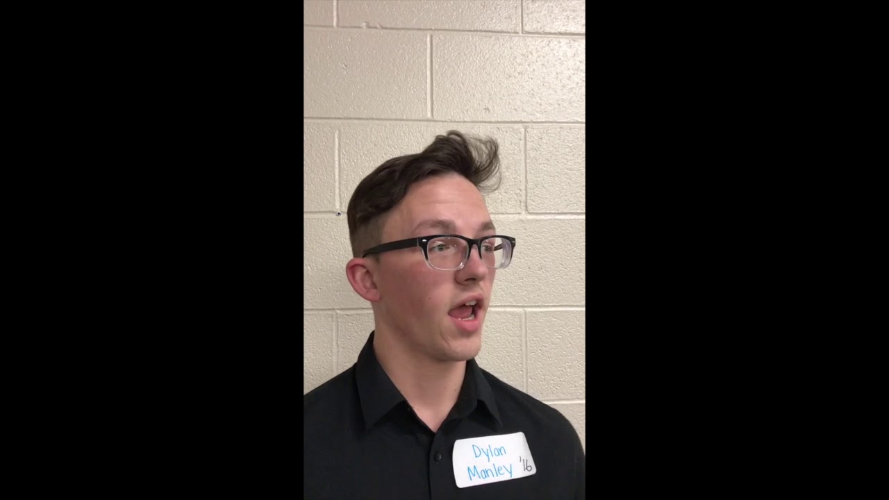 Dylan Manley ~ Alumni Voices - YouTube