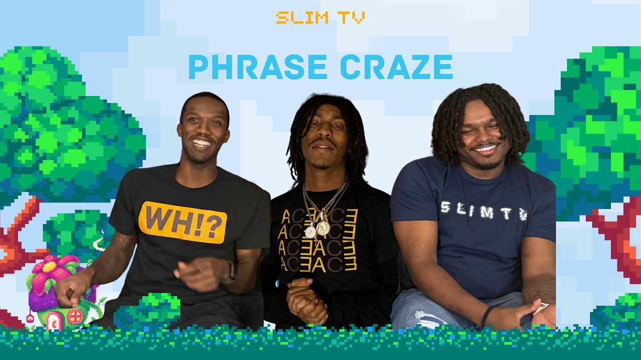 Phrase Craze w Slim TVs Hosts Adom, Dev & Mal | Slim TV - YouTube
