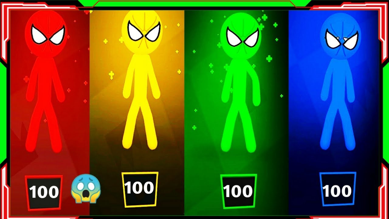 Can we make 100 points? 😱 stickman Party 1 2 3 4 funny minigames random ...