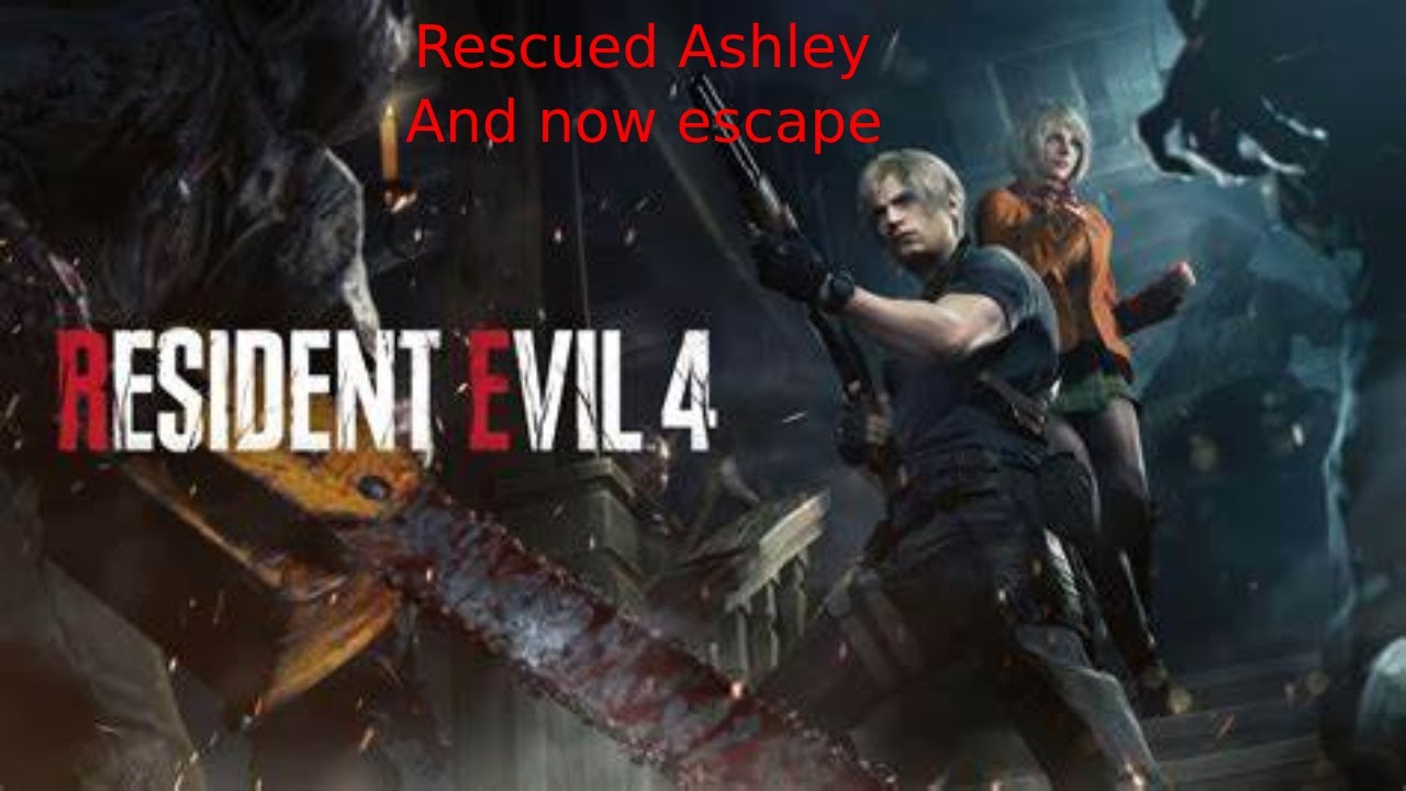 Resident evil 4 Gameplay Rescued Ashley and now escaping FT. King Noah ...