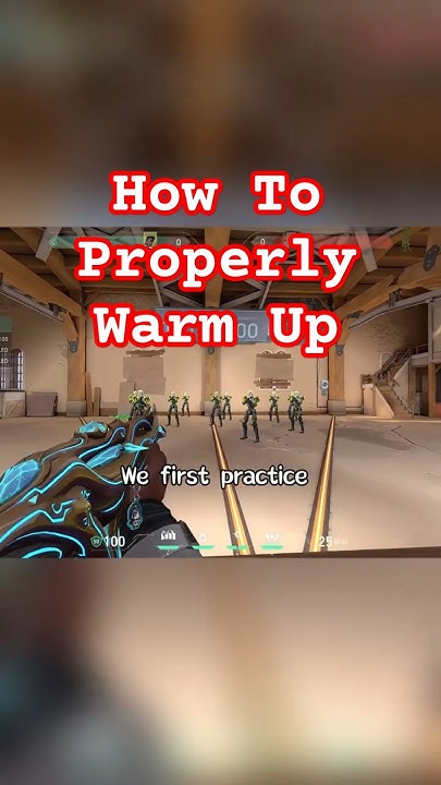 How to properly warm up #valorant - YouTube
