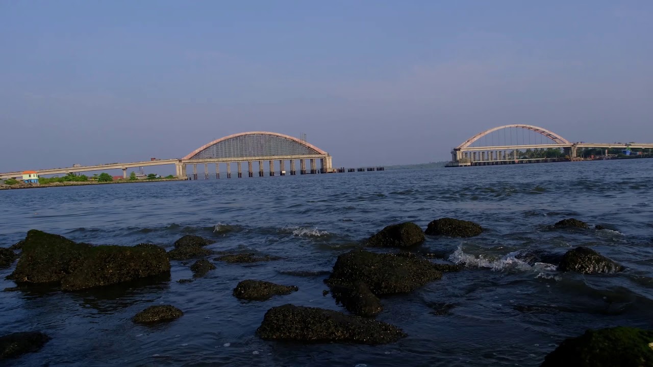 Valiyazheekal- Azheekal Bridge connecting Alappuzha and Kollam - YouTube