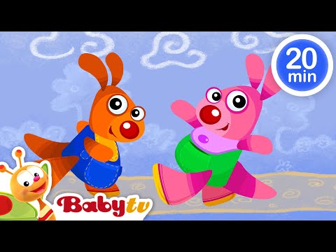 Kenny ve Goorie'nin dost canlısı kanguruları ​🦘​🦘​ cepte sürpriz! | tam bölüm | çizgi film @BabyTVTR