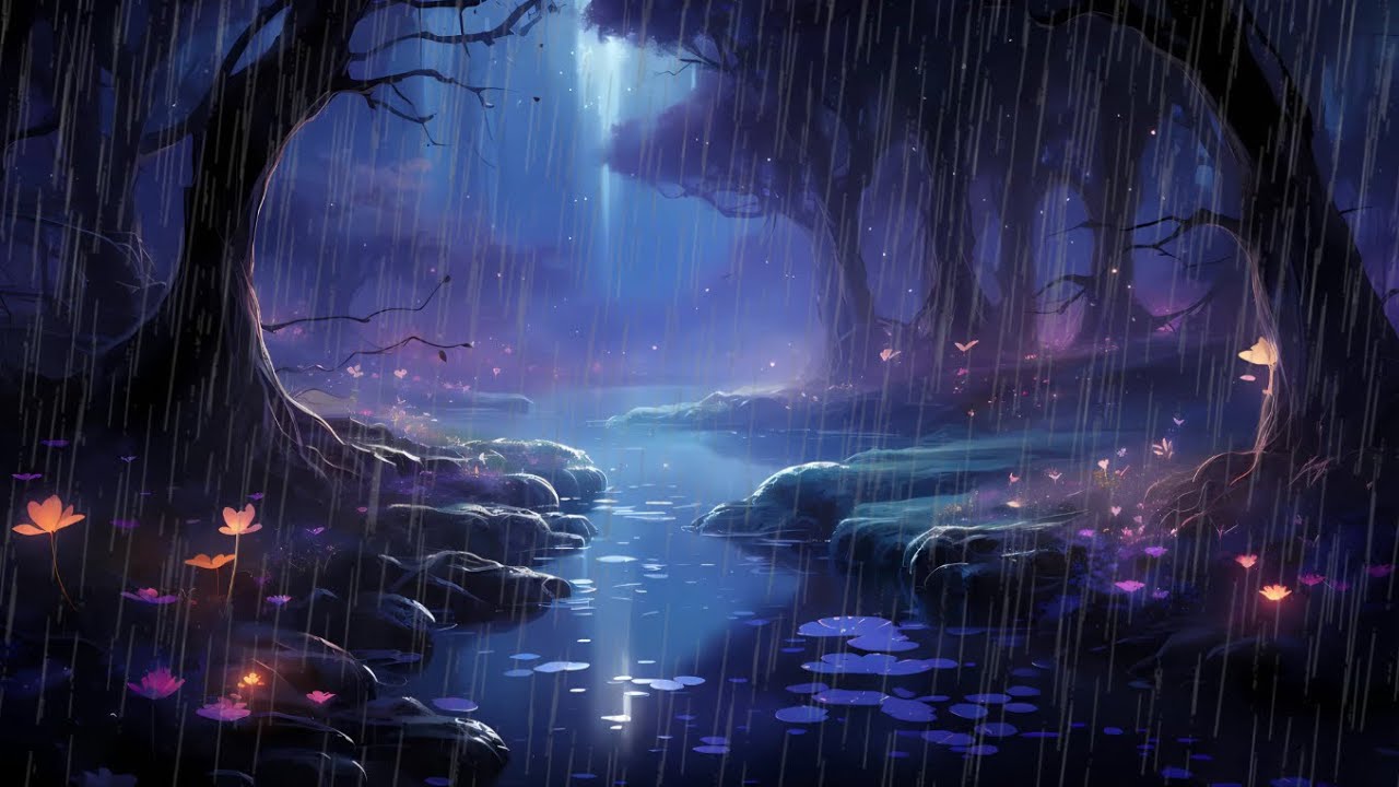 Listening to the Relaxing Rainfall forest | Rain Sounds for Stress ...