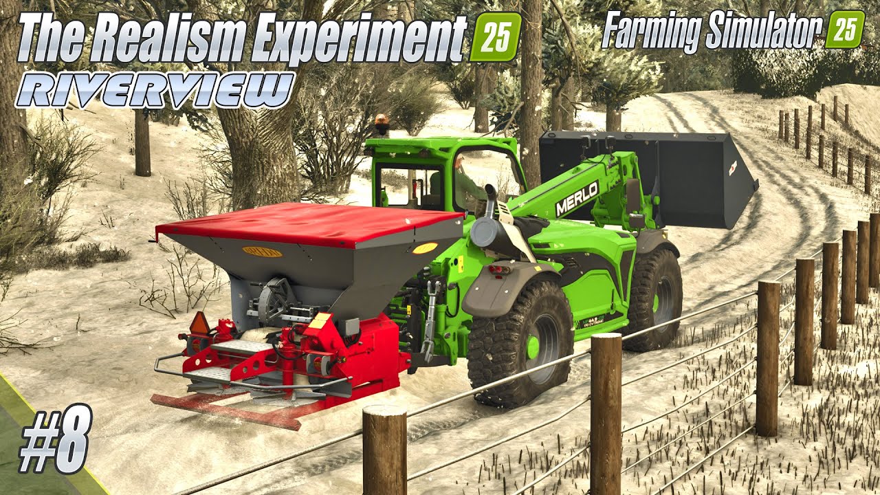 The Snow Is Causing Havok! | The Realism Experiment 25: Riverview (FS25 ...