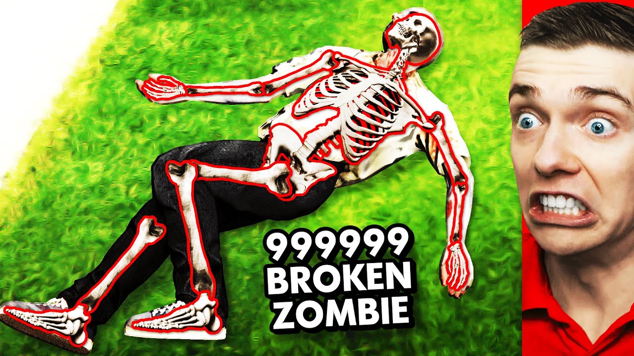 Breaking EVERY BONE As ZOMBIE (GTA 5) - YouTube