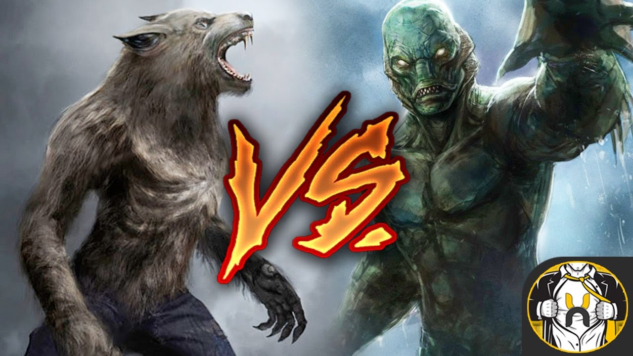 Creature from the Black Lagoon vs Wolfman - Who Wins? | Universal ...