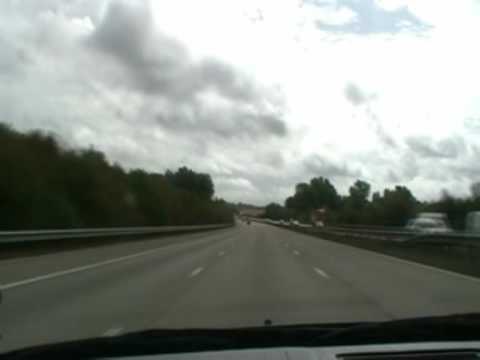 Driving To Dover On The M20 Motorway - YouTube