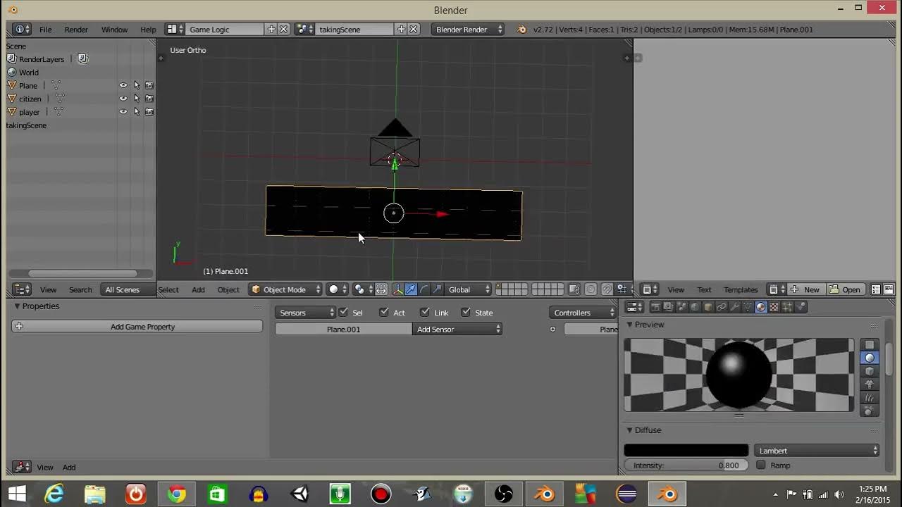 UPBGE - Simple NPC Dialogue Interaction Python - YouTube