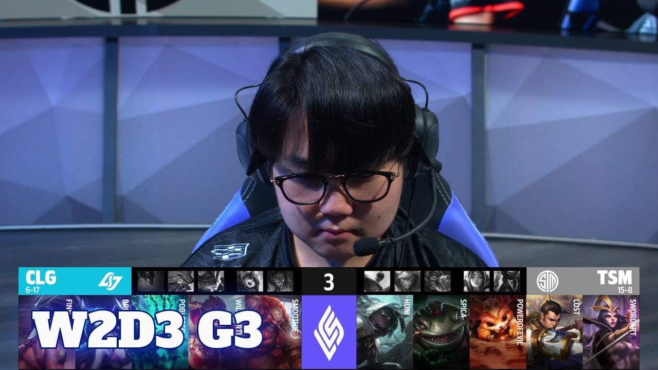 CLG vs TSM | Week 2 Day 3 S11 LCS Summer 2021 | TSM vs CLG W2D3 Full ...