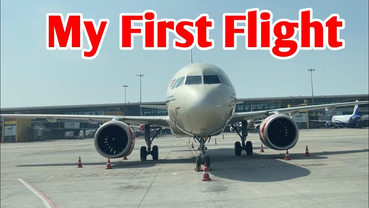 My First Flight Journey || Delhi to Jaisalmer flight || First flight ...