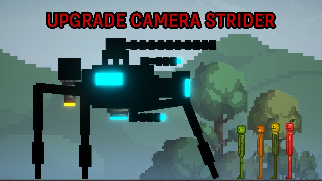 Upgrade Camera Strider Tutorial in Melon Playground - Melon Sandbox 21.5 - YouTube