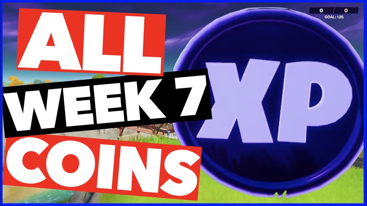 ALL XP COINS Fortnite Chapter 2 Season 3 WEEK 7 | XP coins Fortnite ...