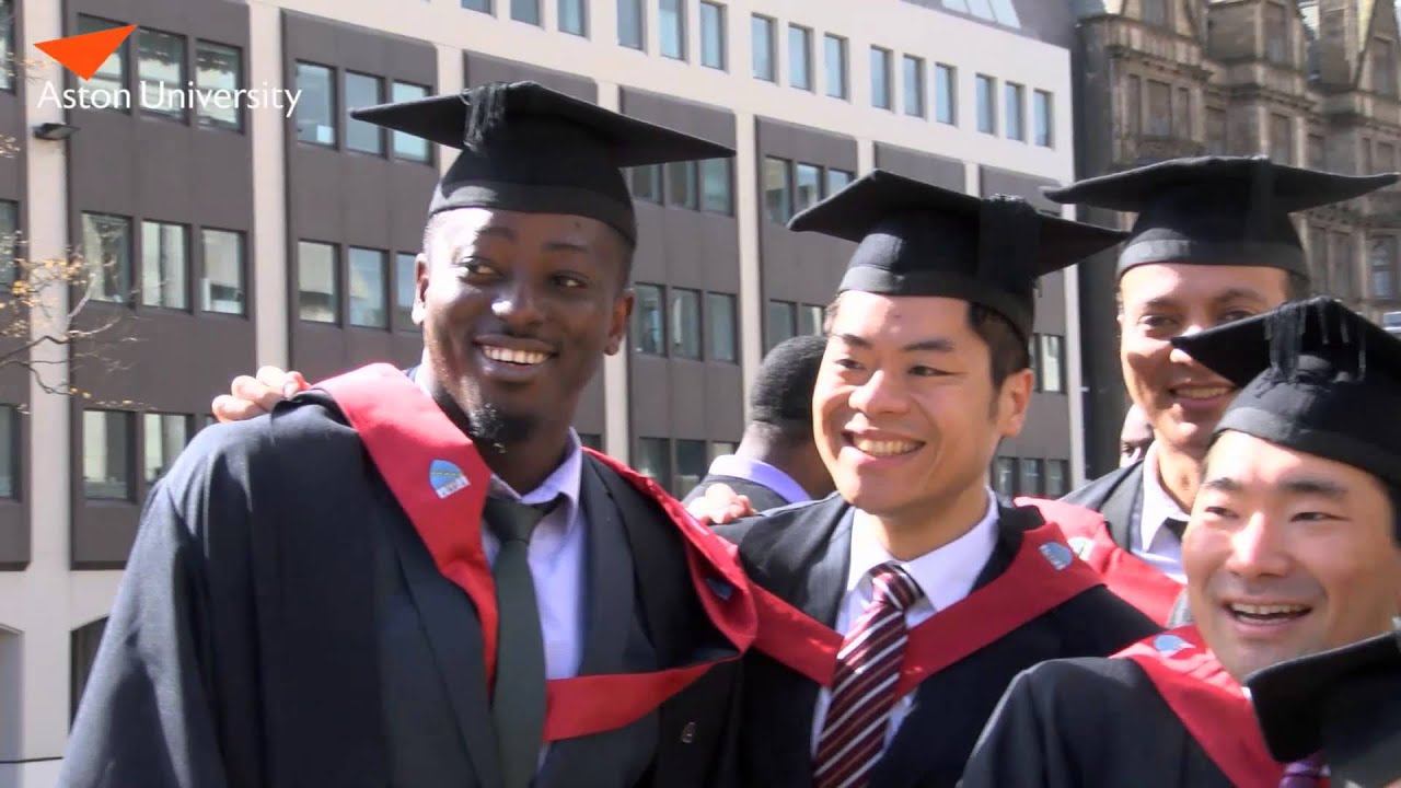 Aston University Postgraduate Graduation March 2015 - YouTube