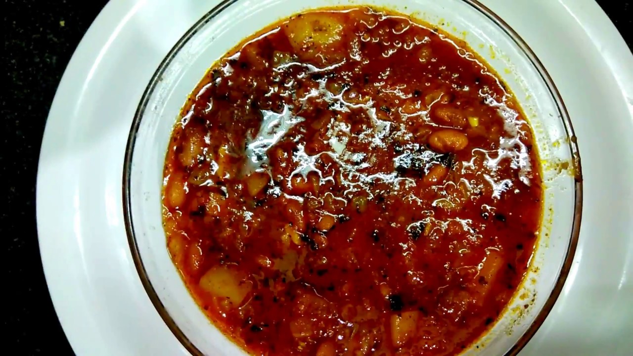 Healthy & Famous North Indian Curry - Super Combination with Rice - YouTube