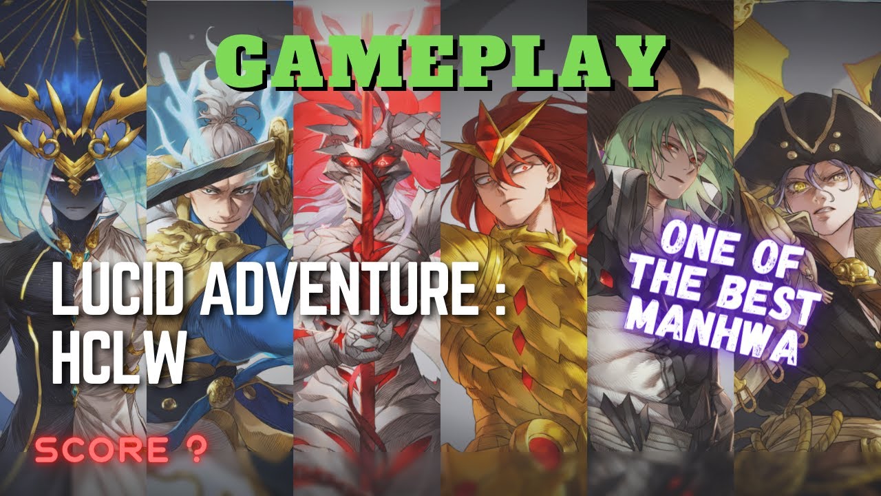 Gameplay & Character List THE BEST MANHWA - Lucid Adventure: HCLW ...
