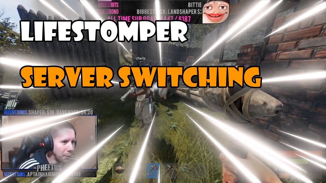 Daily Rust Highlights : lifestomper Server Switching - YouTube