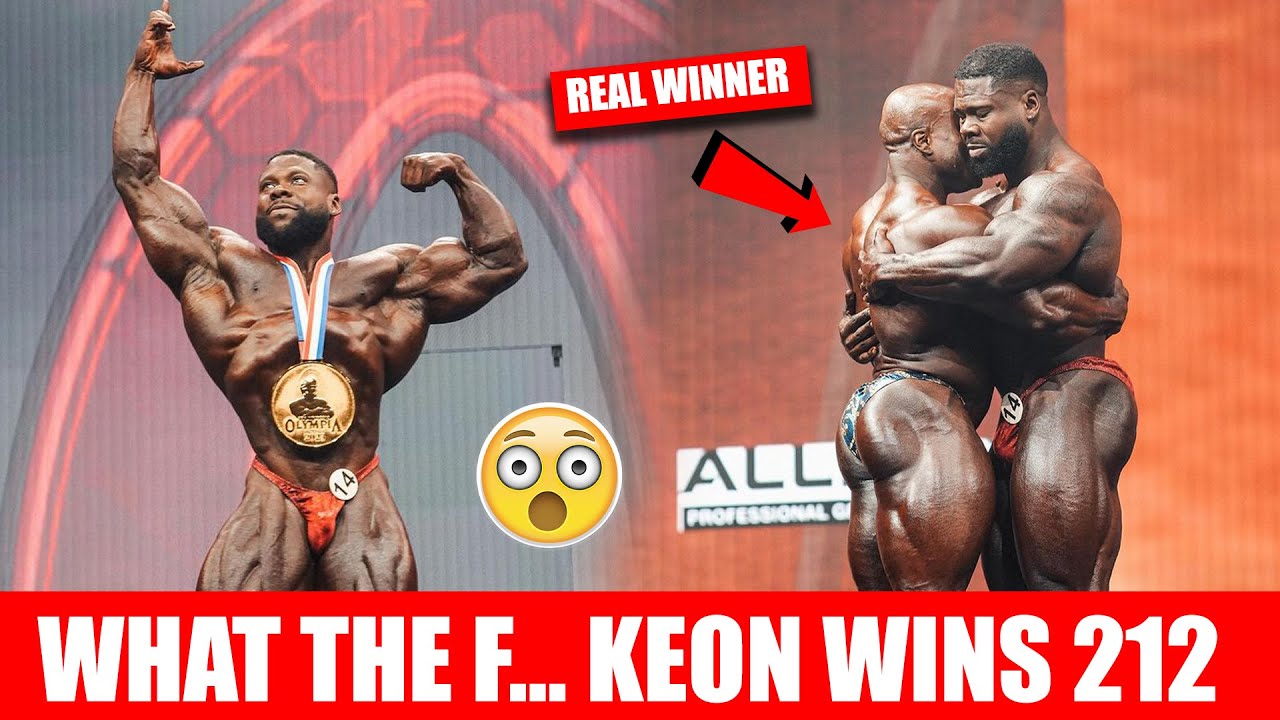 'YE KYA HUA'😲...KEON PEARSON IS NEW 212 OLYMPIA CHAMPION! 🏆 - YouTube