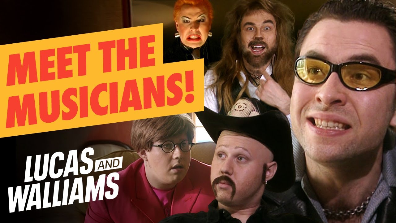 Meet The Musicians! | Rock Profile | Lucas and Walliams - YouTube