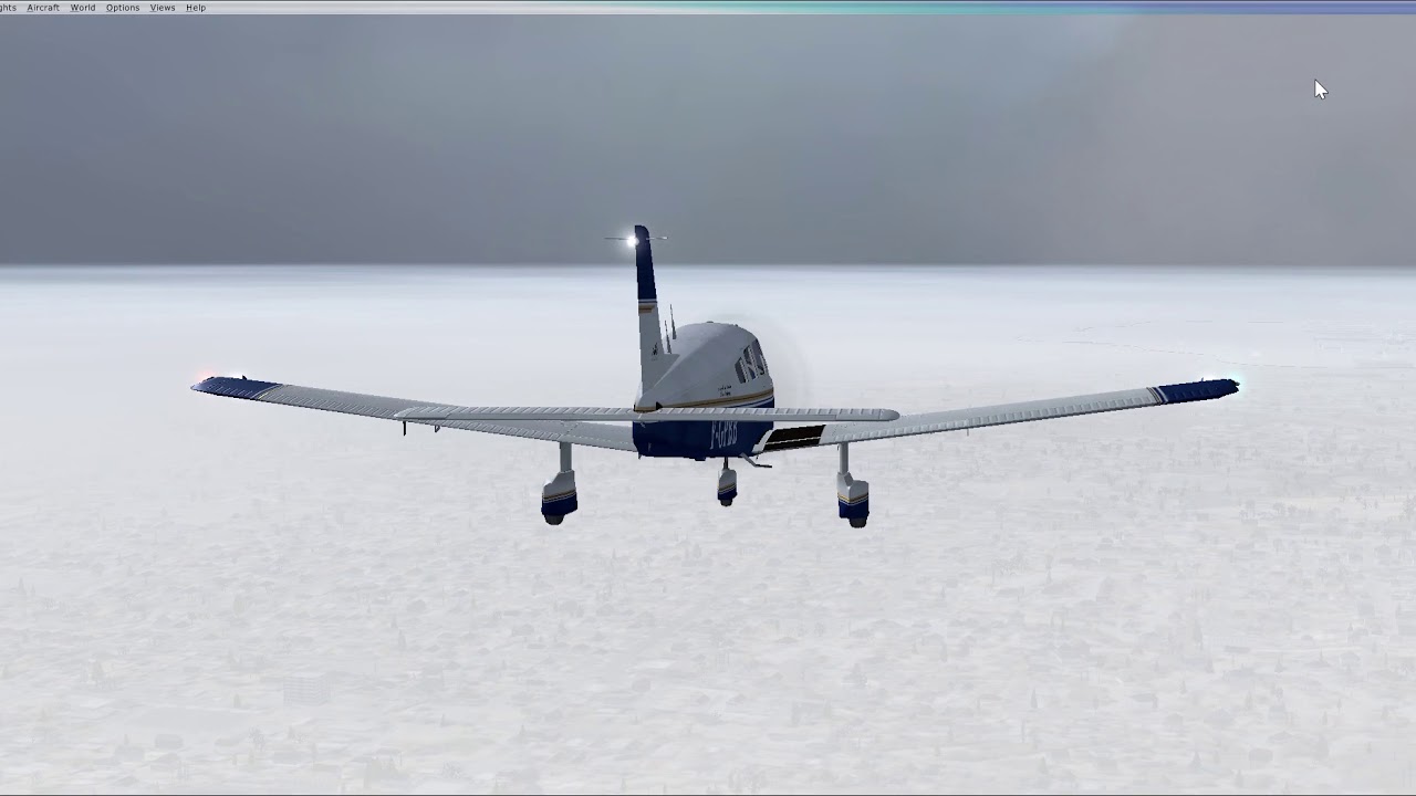 ILS approach KATL Atlanta fogged in - YouTube