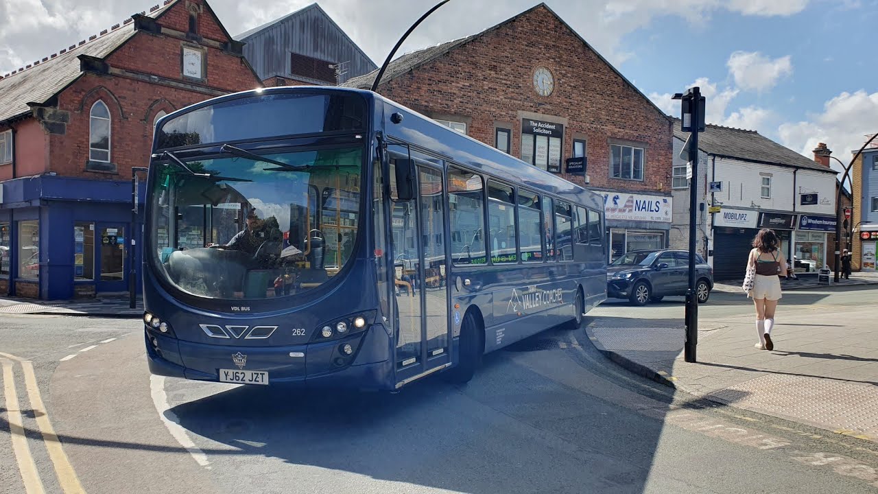 A road thrash!! Tanat Valley VDL SB200/Wright Pulsar 2 YJ62JZT - Route ...