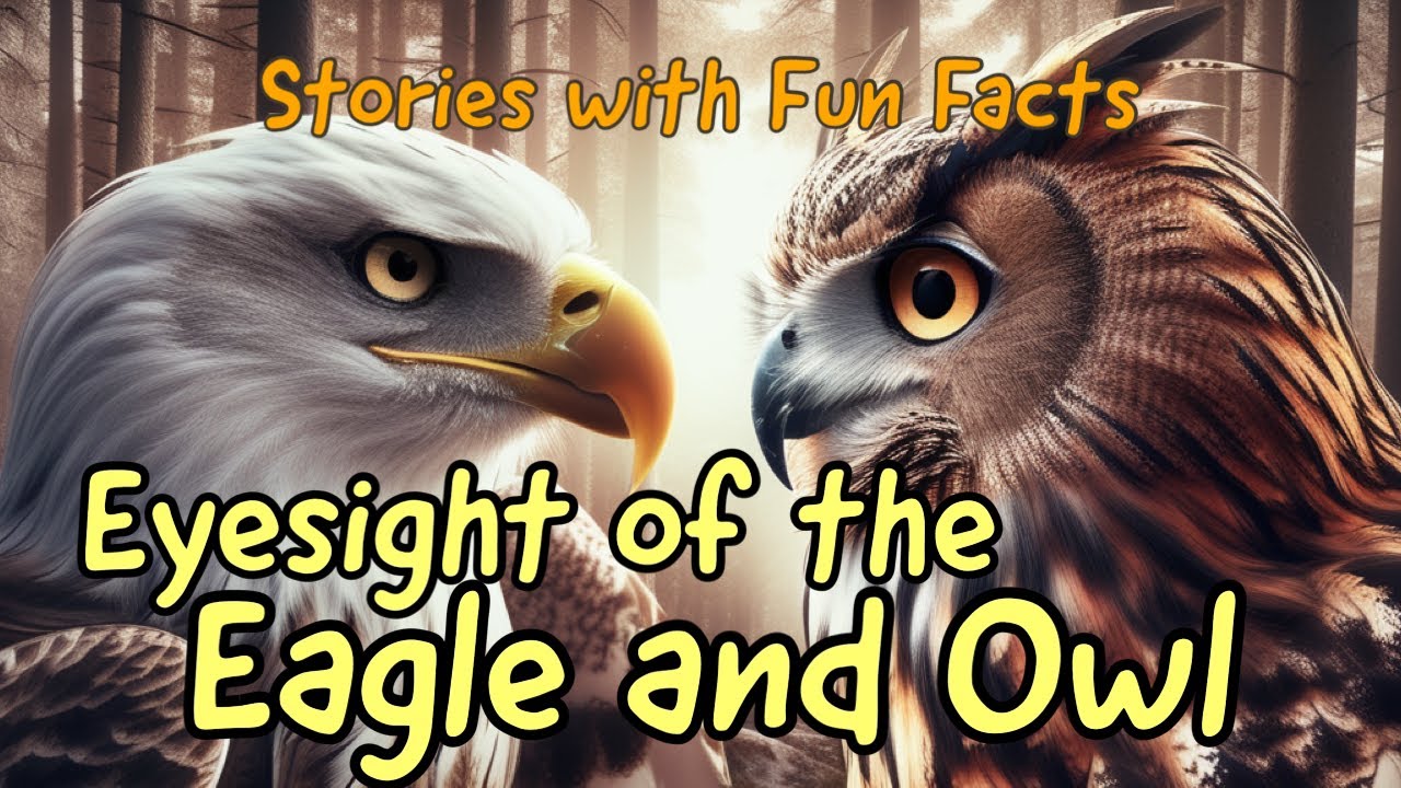 📚 Eyesight of the Eagle and Owl 📚 Stories for Kids｜Fun Facts｜Story time ...