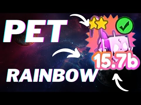 Pet Simulator X como Conseguir Pets Rainbow - YouTube