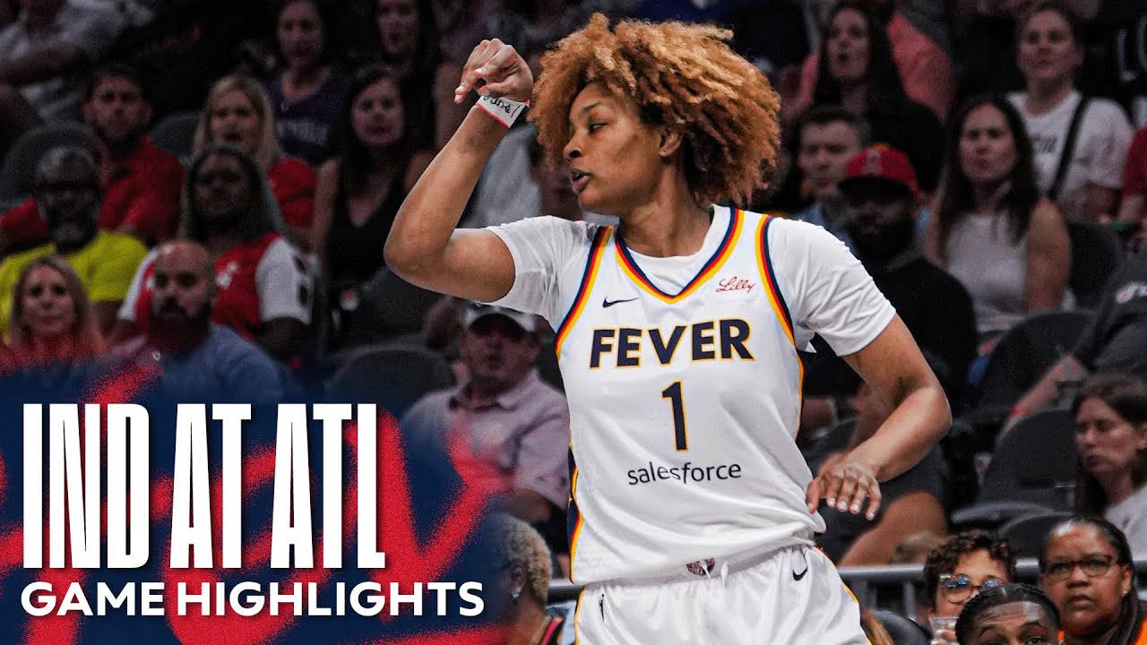 Indiana Fever Highlights at Atlanta Dream | June 21, 2024 - YouTube