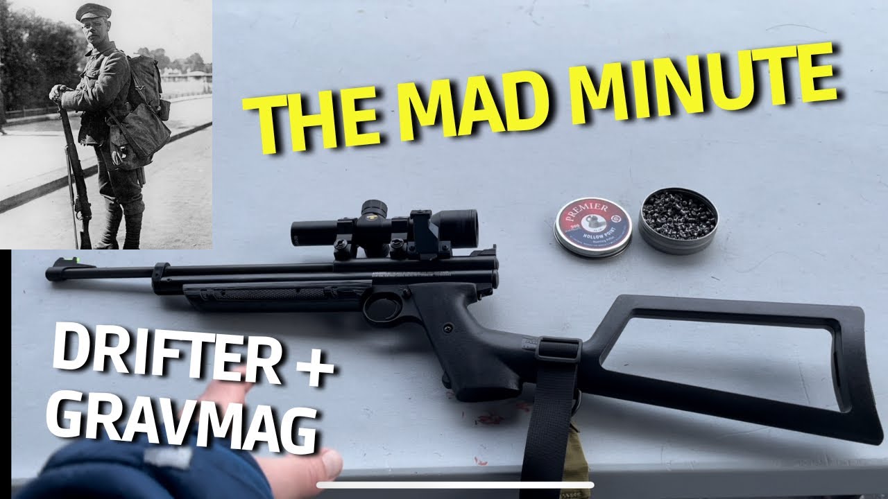 “Ten rounds, rapid!” 60 seconds to shoot 10 cans - YouTube