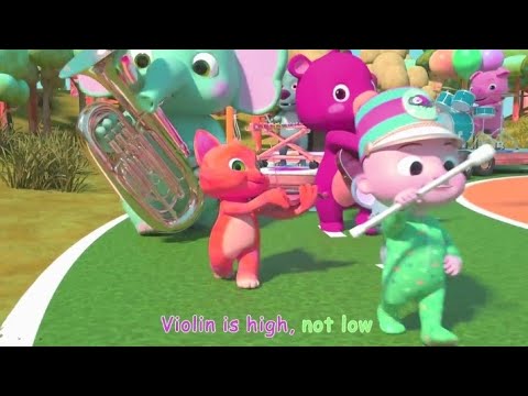 All The Animals Playing In The Band | CoComelon FX| Distorted Parody 😆