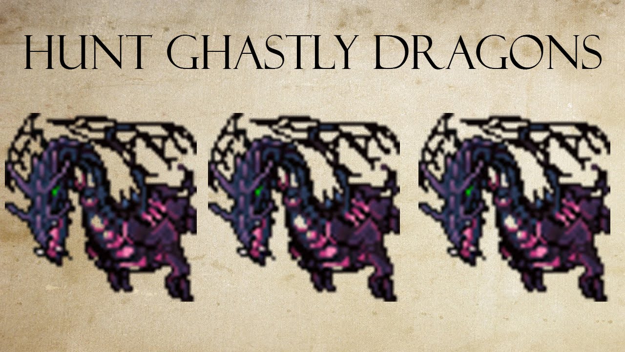 Tibia - Minha Primeira Vez : Ghastly Dragons - YouTube
