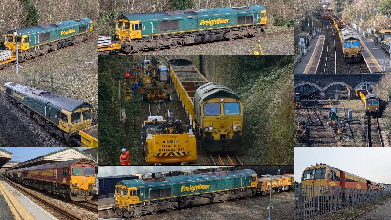 SHED GALORE Trains around Exeter including ENGINEERING WORKS on the ...