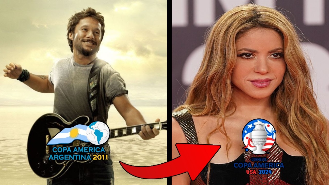 La DECADENCIA musical de la COPA AMÉRICA | Canción Oficial de la Copa ...