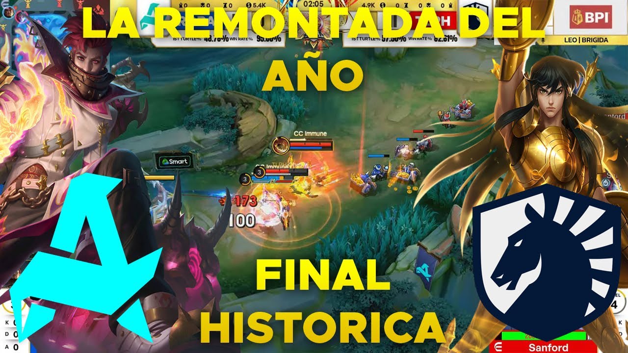 LA REMONTADA DEL AÑO EN UNA FINAL HISTORICA,TEAM LIQUID PH VS AURORA ...