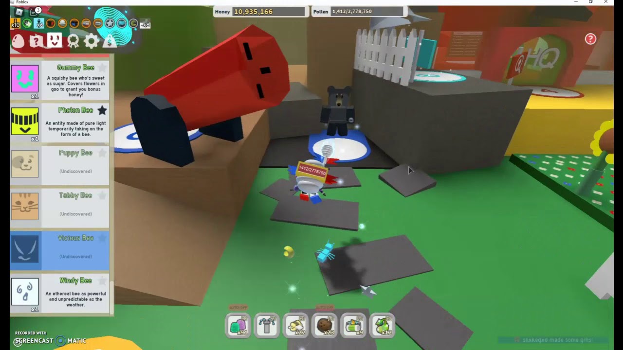 ROBLOX Bee Swarm Simulator(Bee Basics)Episode 1[How to get Vicious Bee ...