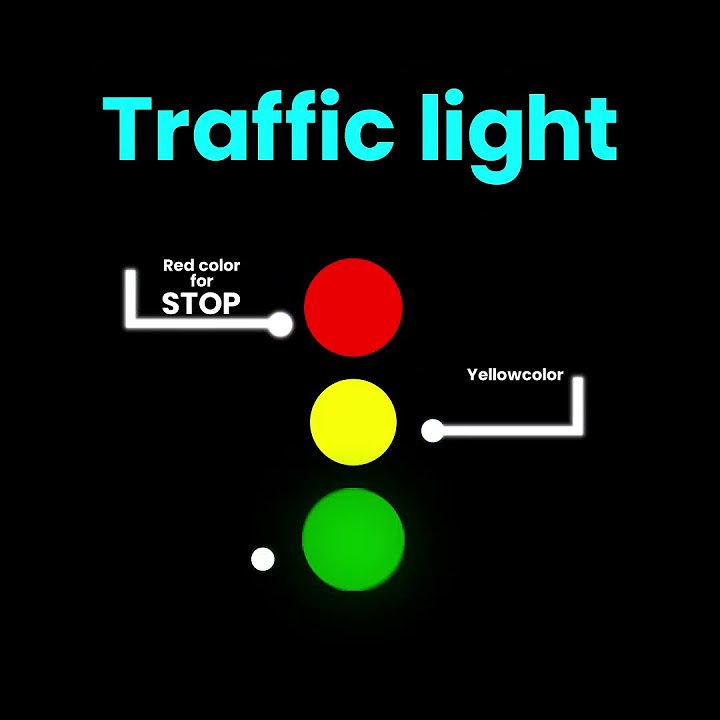 traffic light animation in after effect - YouTube
