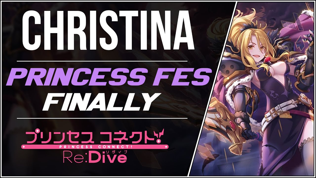 [Princess Connect! Re:Dive] FINALLY! Christina Prifes Pulls (Big Pray ...