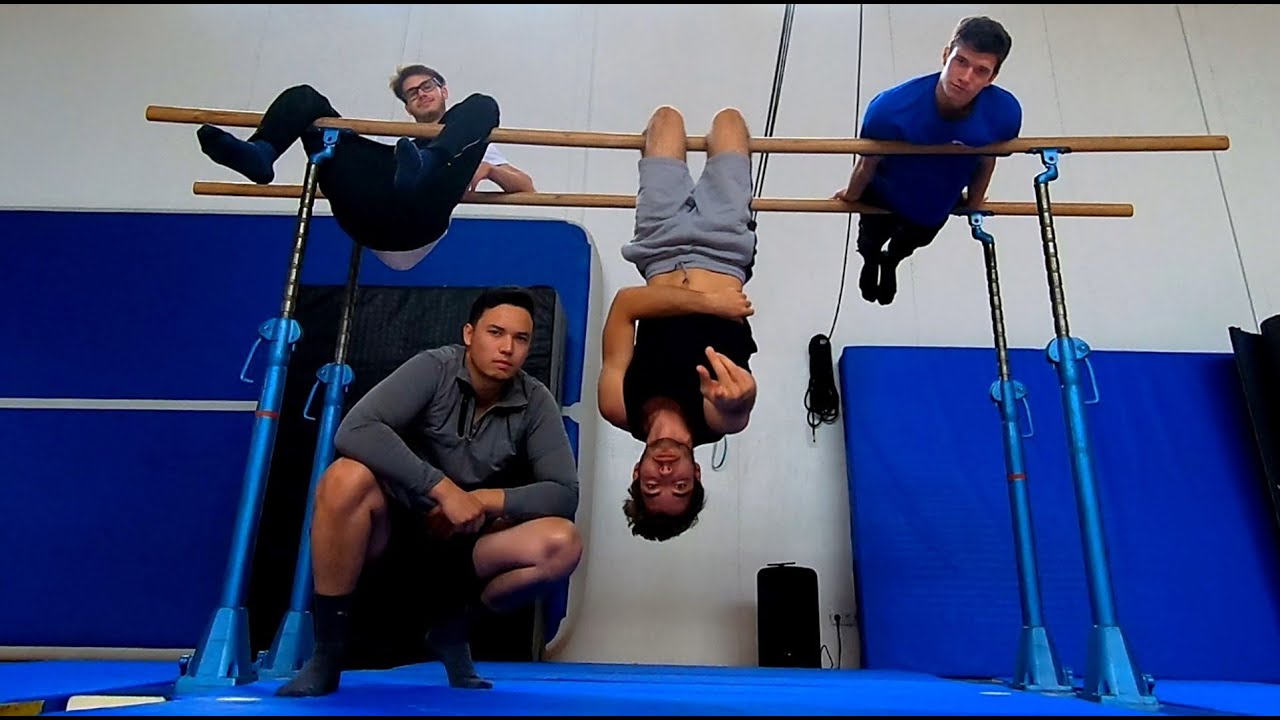 (Almost!) OLYMPIAN level gymnastics and a lot of FAILS | Funny parallel ...