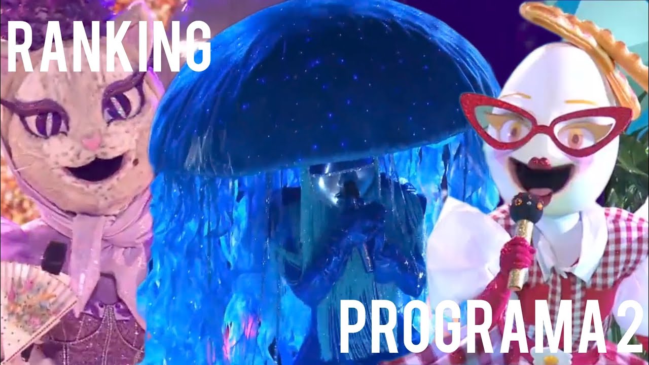 Ranking | Temporada 2 | Programa 2 | Mask Singer Adivina Quién Canta ...