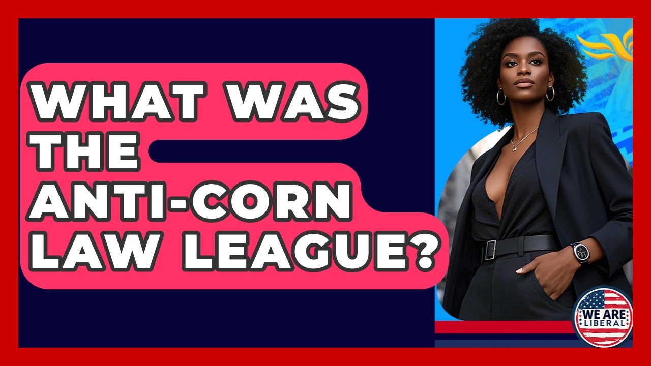 What Was The Anti-Corn Law League? - We Are Liberal - YouTube