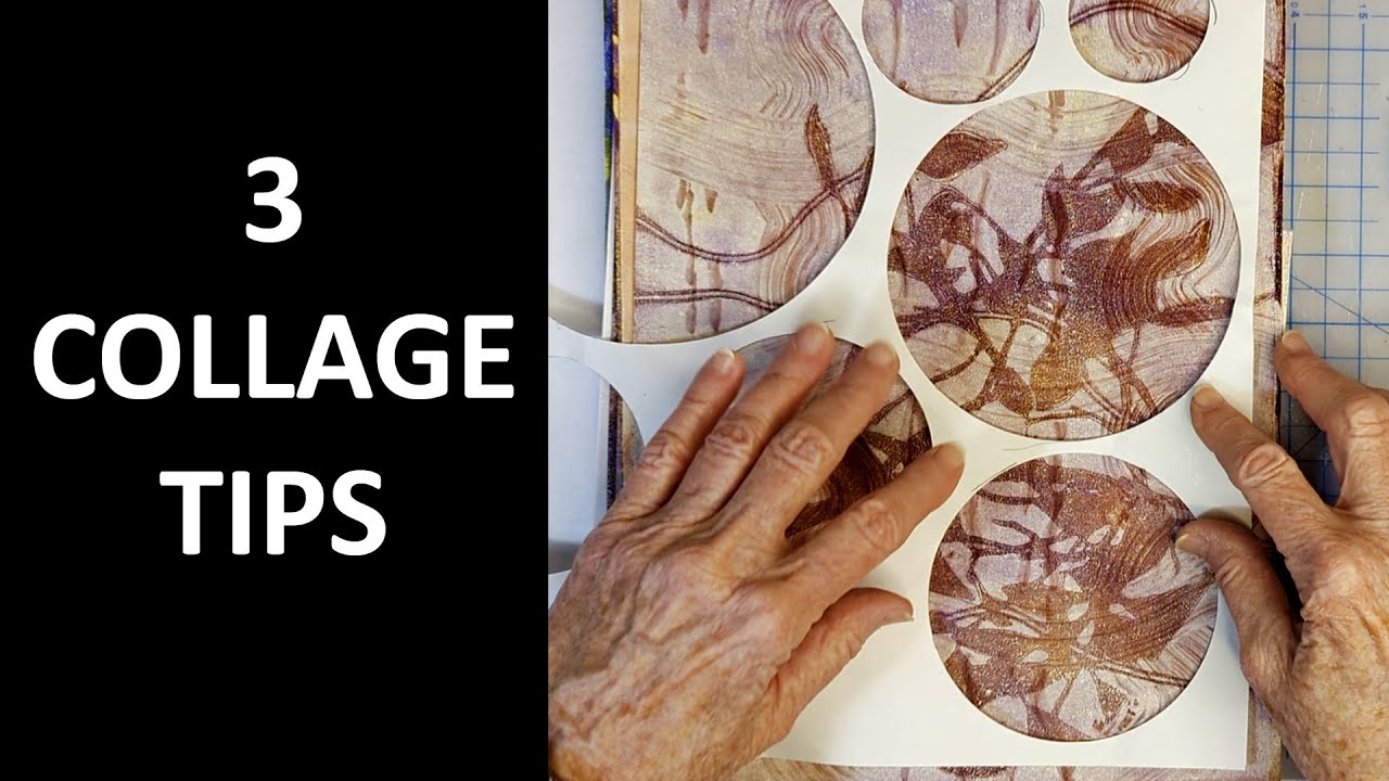 My 3 Favorite Collage Tips: A Year End Thank You! - YouTube