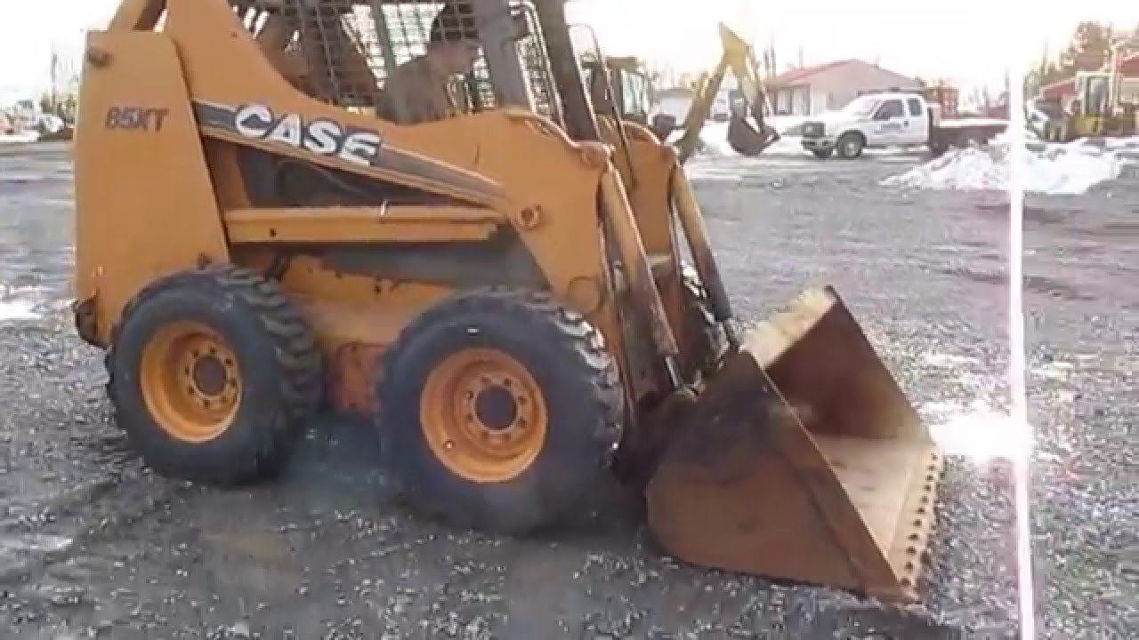 Case 85XT Skid Steer Loader - YouTube