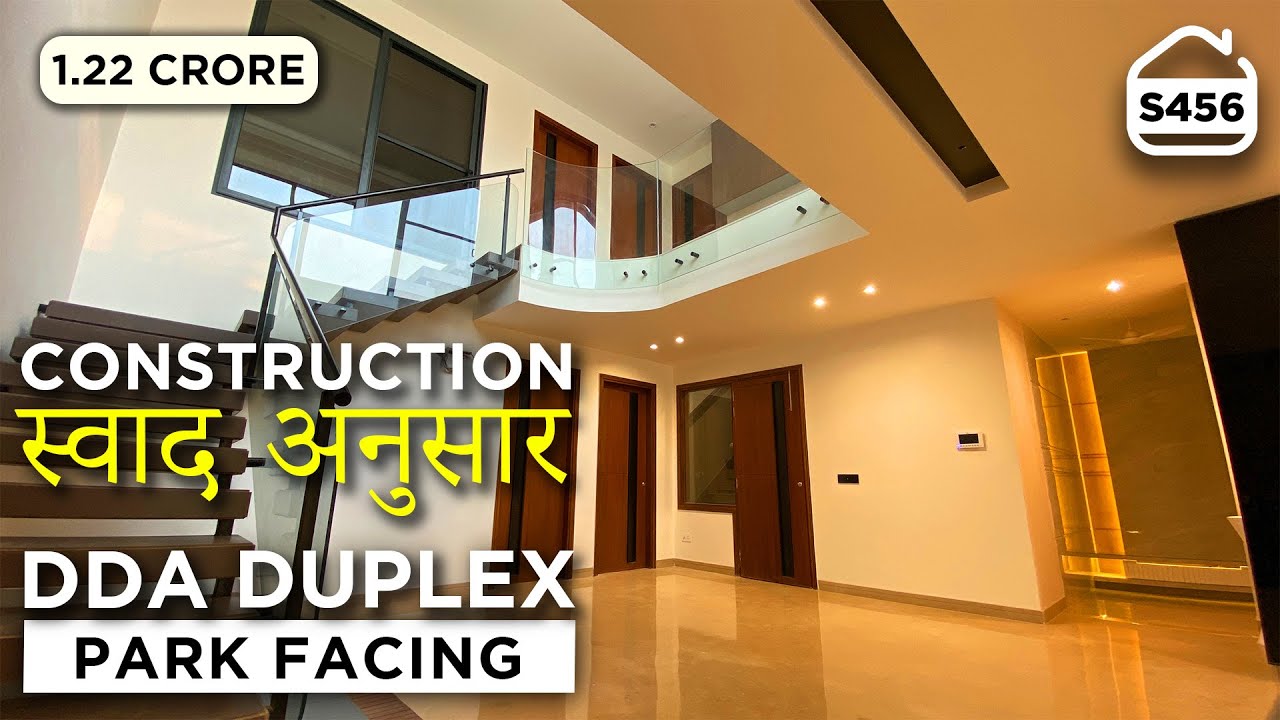 DDA 2 BHK MIG Flat EXPANDABLE to 3 BHK DUPLEX for sale in 1.22 Crore ...