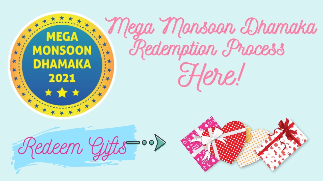 Mega Monsoon Dhamaka के इनाम को इस तरह से आप redeem कर सकते हैं - YouTube