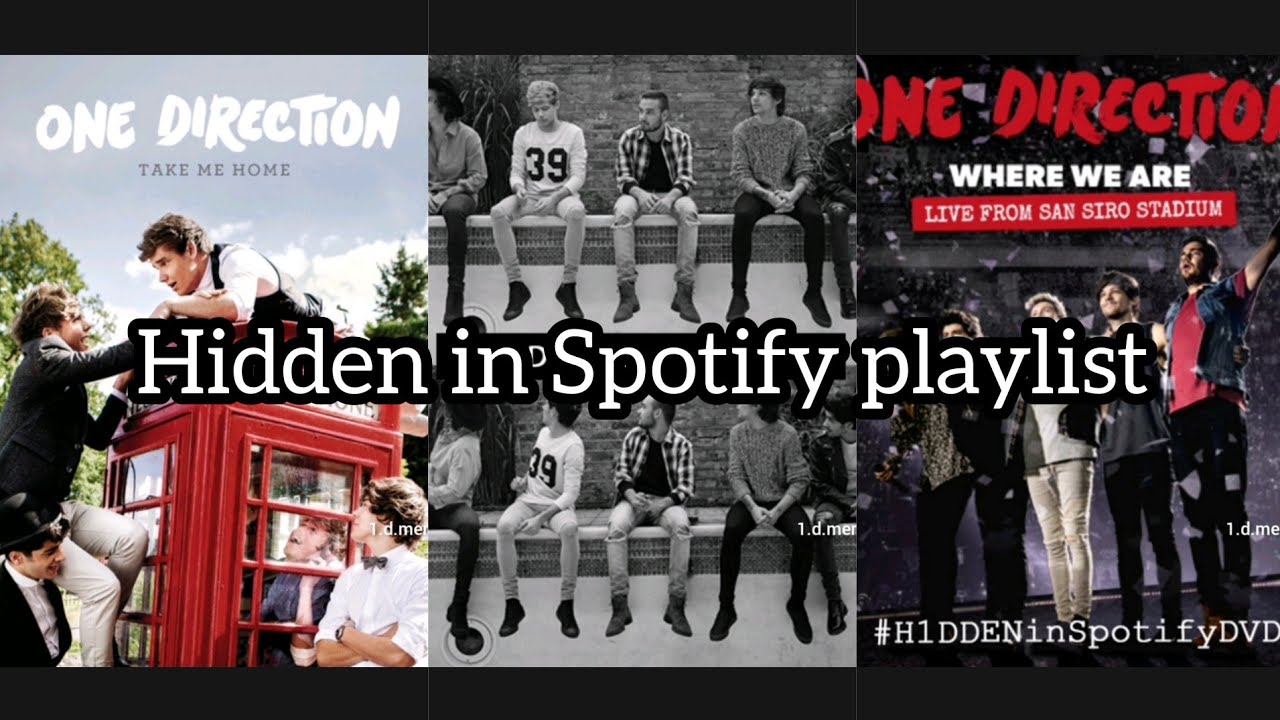 One Direction - H1Dden in Spotify Playlist - YouTube