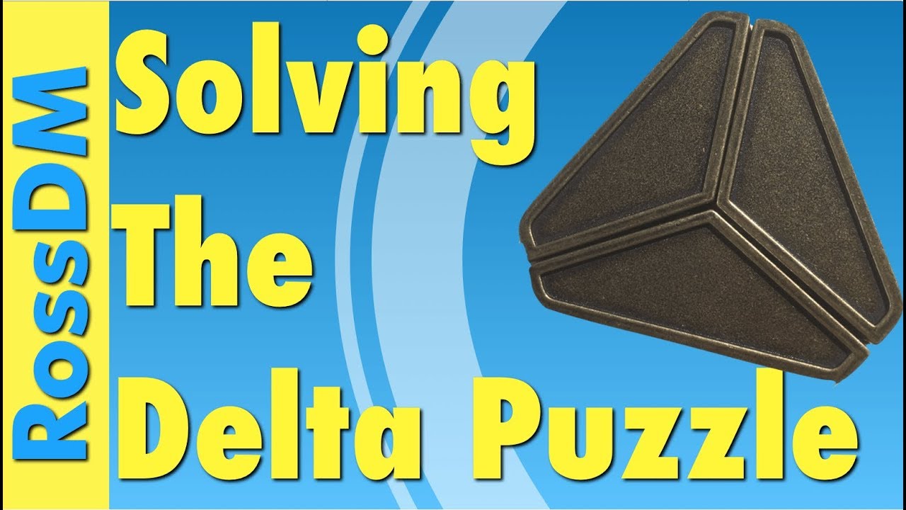 SOLVING THE DELTA PUZZLE (puzzle solving on holiday!) - YouTube